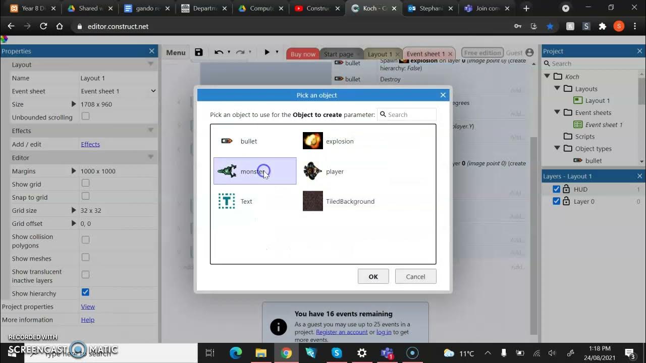 Construct Beginner's Guide Tutorial Part 8 - YouTube