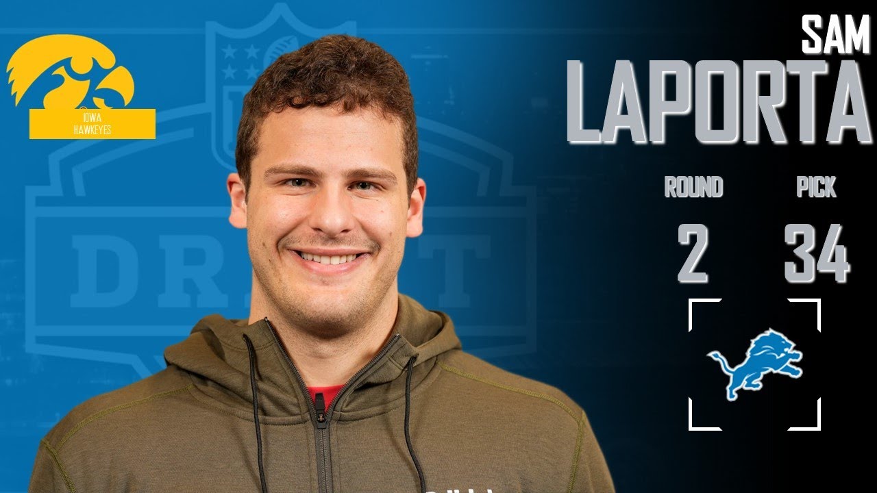 2023 NFL DRAFT: Sam LaPorta | Detroit Lions - YouTube