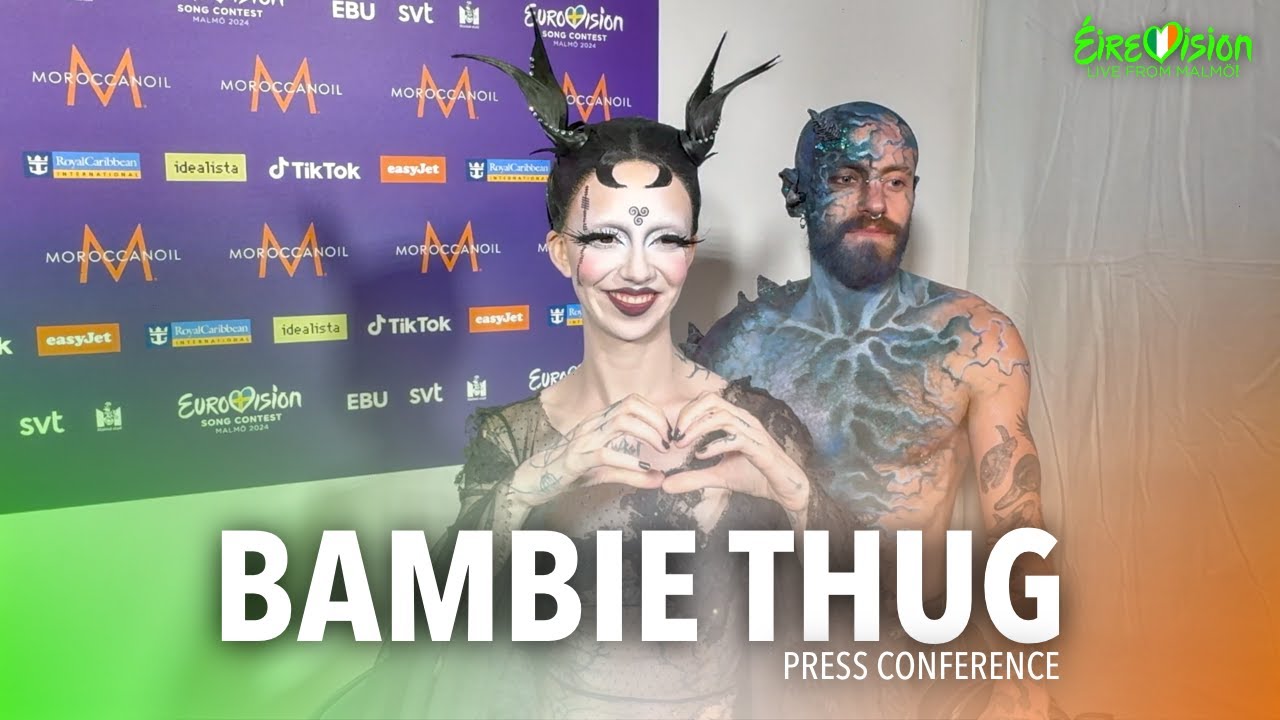 Bambie Thug (Ireland) 🇮🇪 Press Conference | Eurovision 2024 - YouTube
