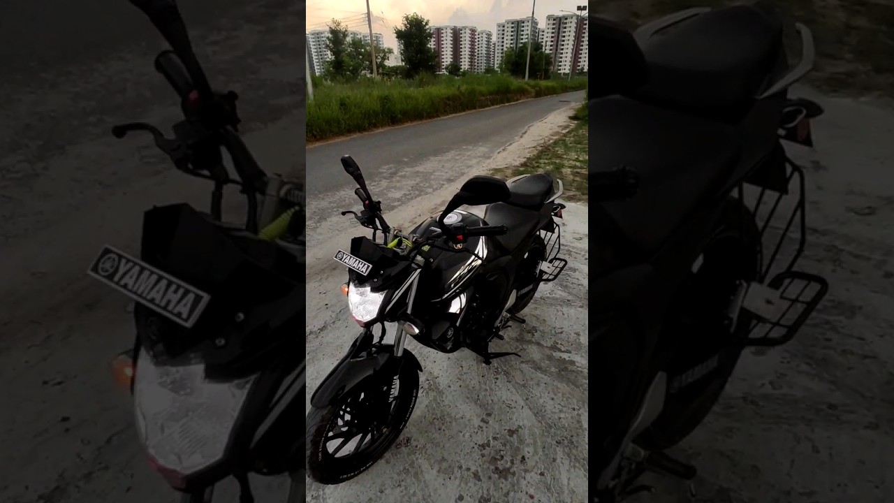 YAMAHA | FZS V2 | FRONT NURBER PLATE 🔥 - YouTube