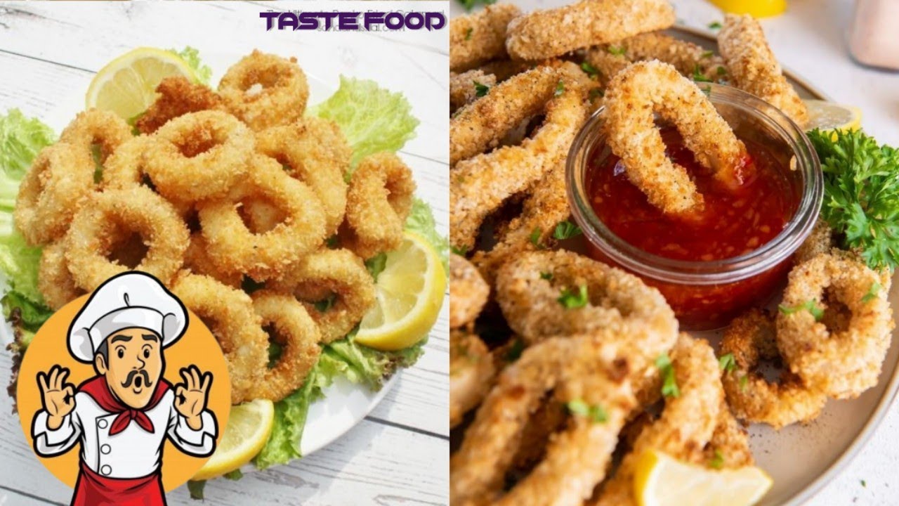Crispy Squid with Smashed Avocado quick | crispy squid recipe| How to ...