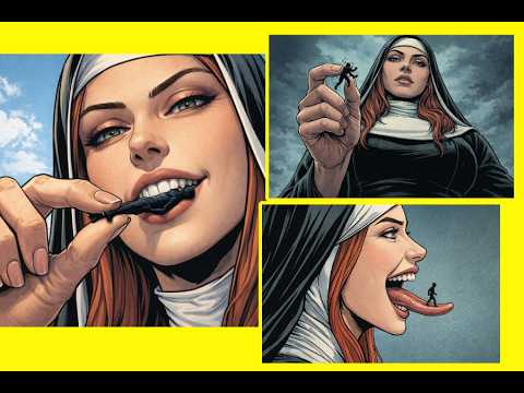 Beautiful Giantess Nun Devours Tiny Sinners - Giantess Vore