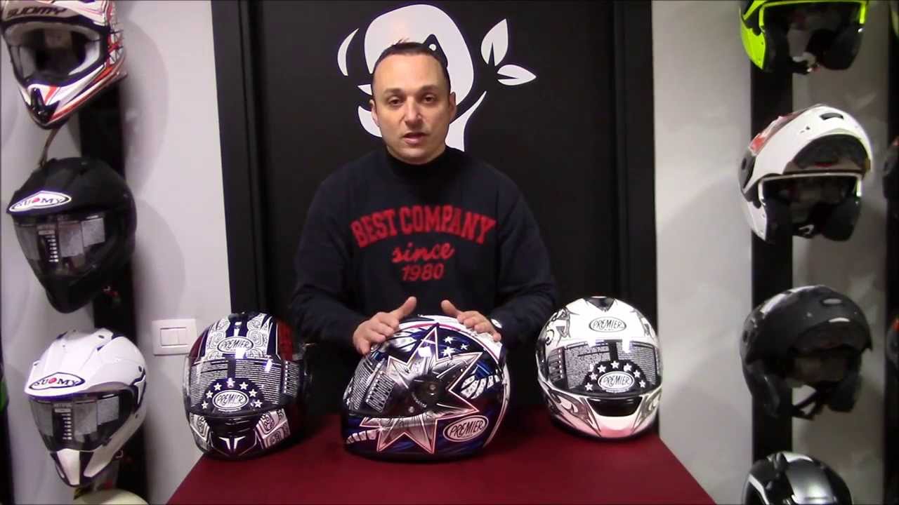 Test e recensione casco integrale Premier Monza Motolook TV - YouTube