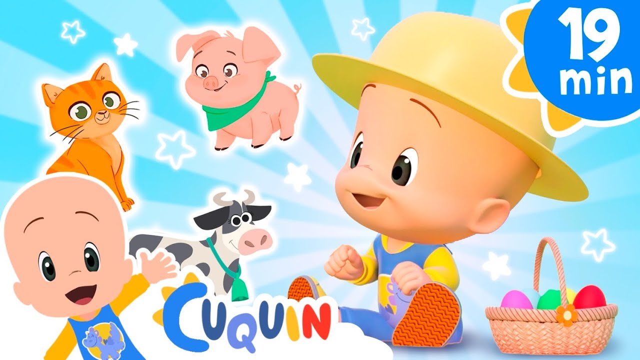 Old Mcdonald's Animal Farm | Cleo & Cuquin: Educational videos for ...
