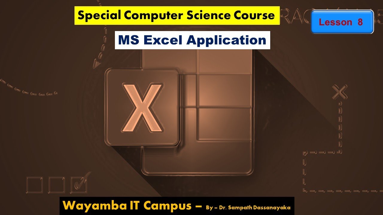 8 8th Class MS Excel 20 06 2025 - YouTube