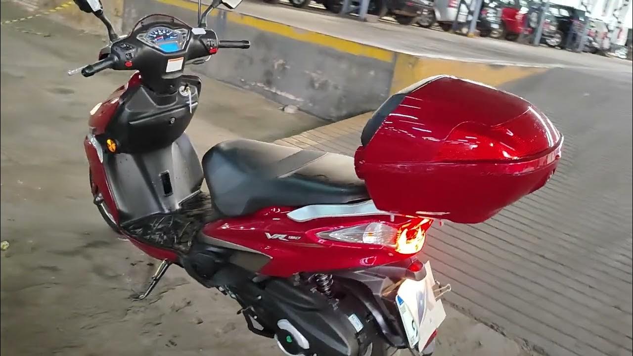 LEILÕES ALBINO – JTZ/VR 150 23/24 VERMELHA GASOLINA. - YouTube