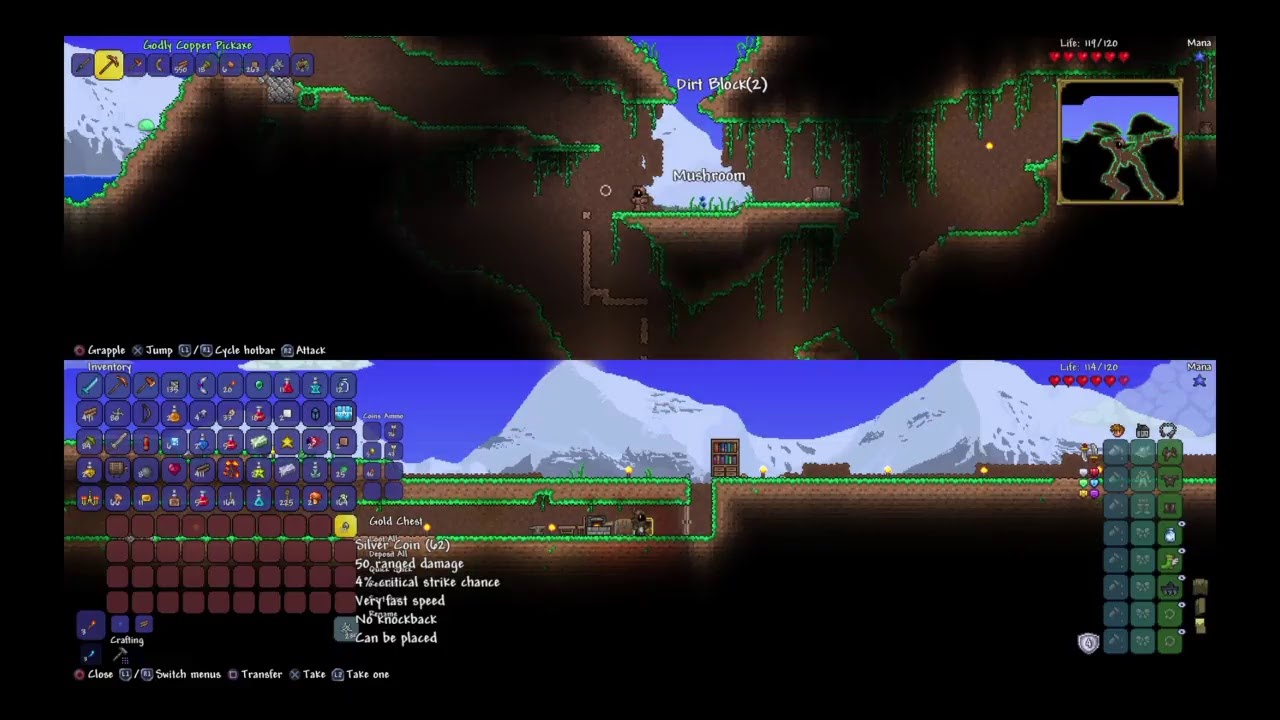 Terraria lets play ft seth ep 1/2 livin like a hobbit - YouTube