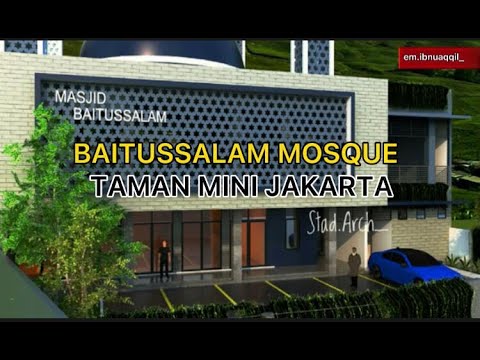 Baitussalam Mosque Jakarta Timur Design by StadArch - YouTube