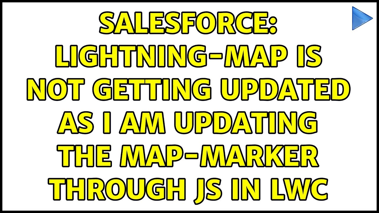 Salesforce: Lightning-map is not getting updated as I am updating the ...