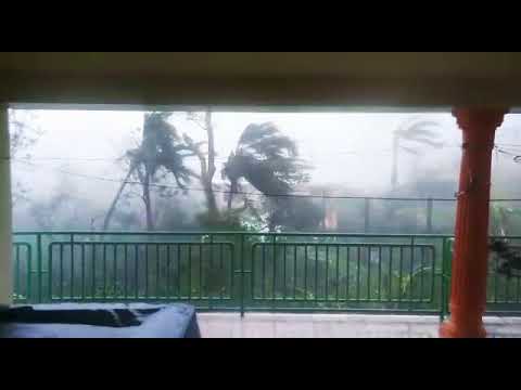 Hurricane Maria Scary extreme winds - YouTube