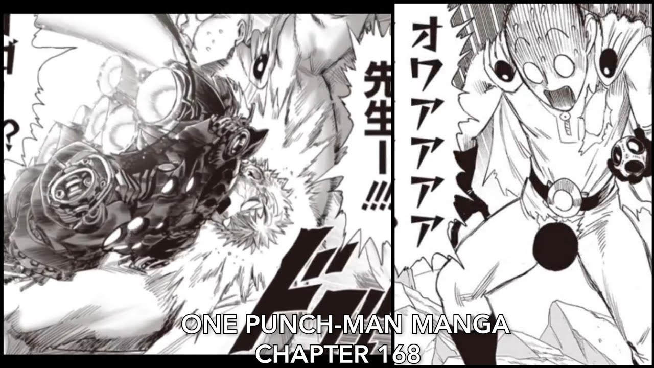 ONE PUNCH-MAN MANGA CHAPTER 168 #garou #saitama #onepunchman - YouTube