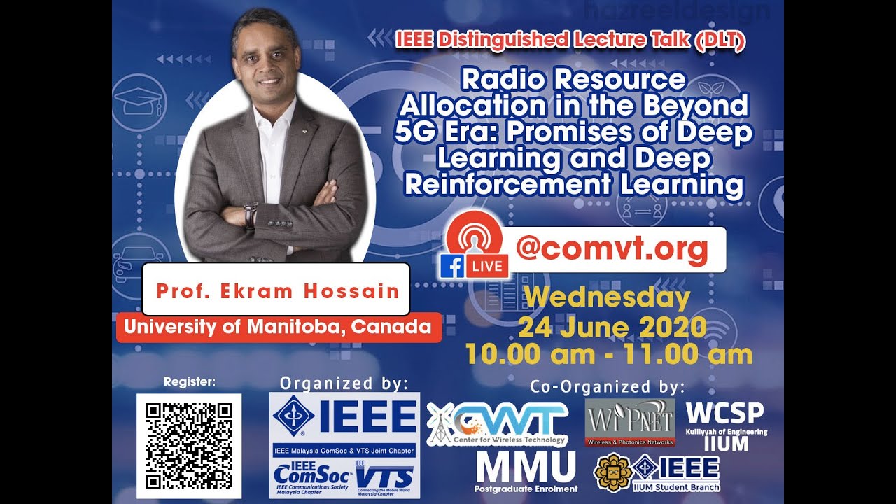 IEEE DLT PROF EKRAM HOSSAIN | Radio Resource Allocation in the Beyond ...