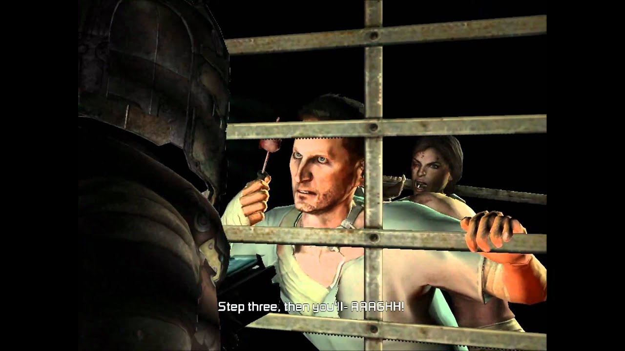 Dead space 2 step 3 Stross gone crazy - YouTube