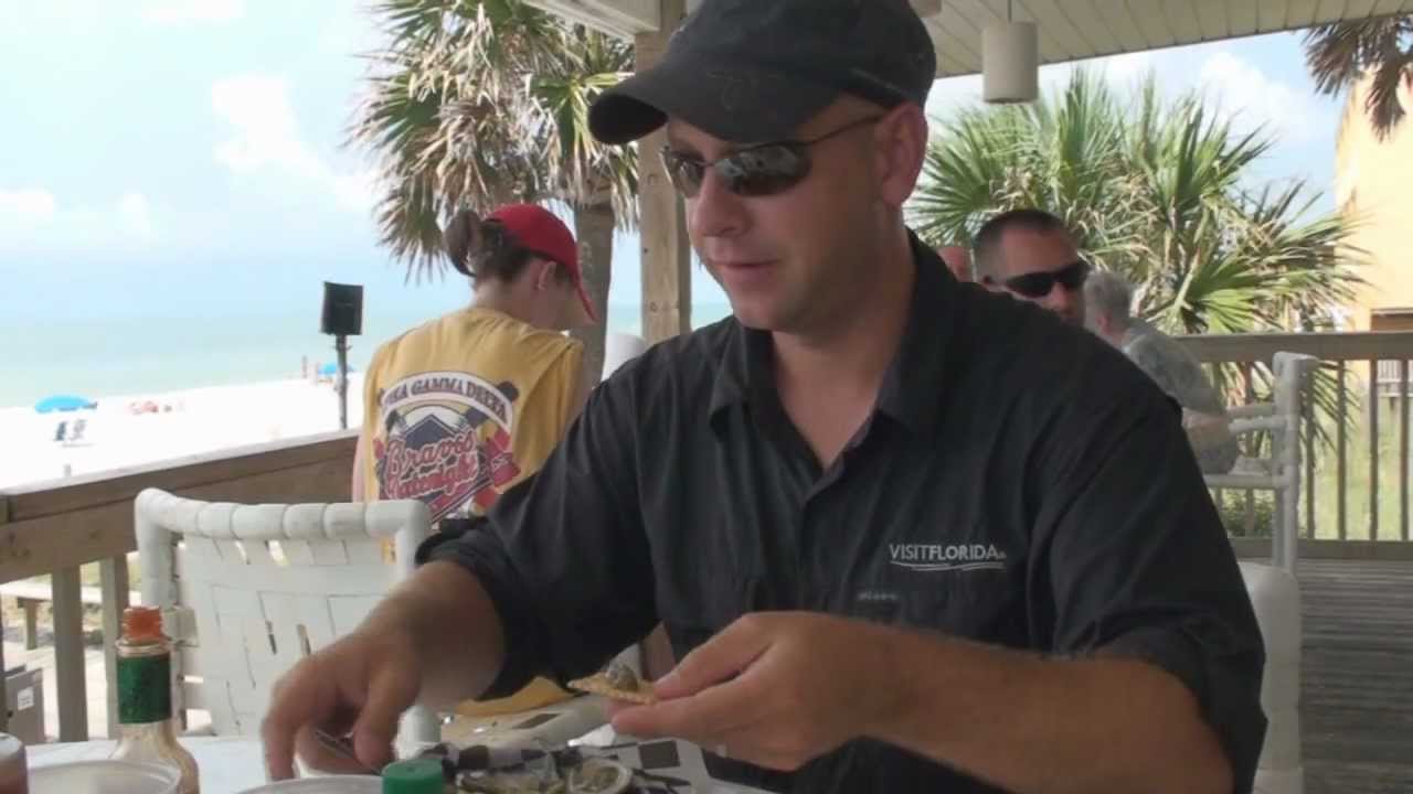 Oysters and Jumping Dolphins at Blue Parrot Cafe - St. George Island ...