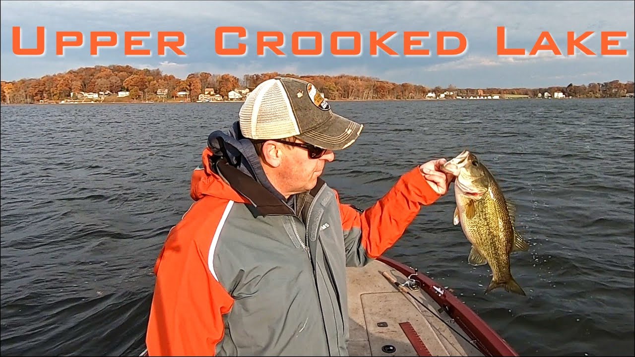 Upper Crooked Lake Fishing and More - YouTube