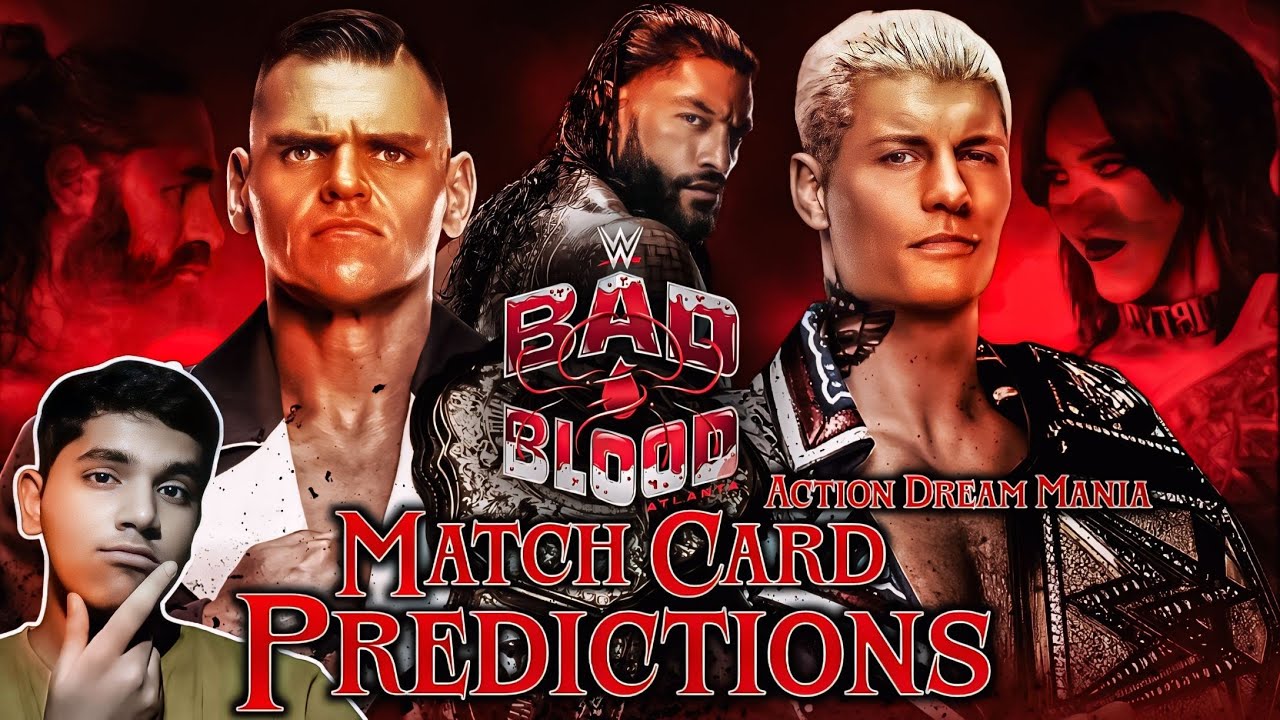 WWE Bad Blood 2024 Match Card | Bad Blood 2024 Predictions | Action ...