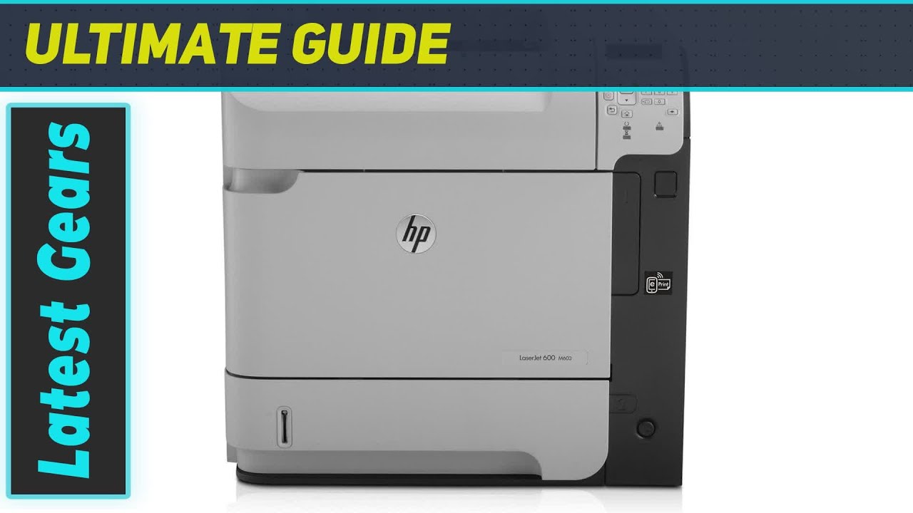 HP M603n Wireless Monochrome Printer - Fast Printing and Efficient ...