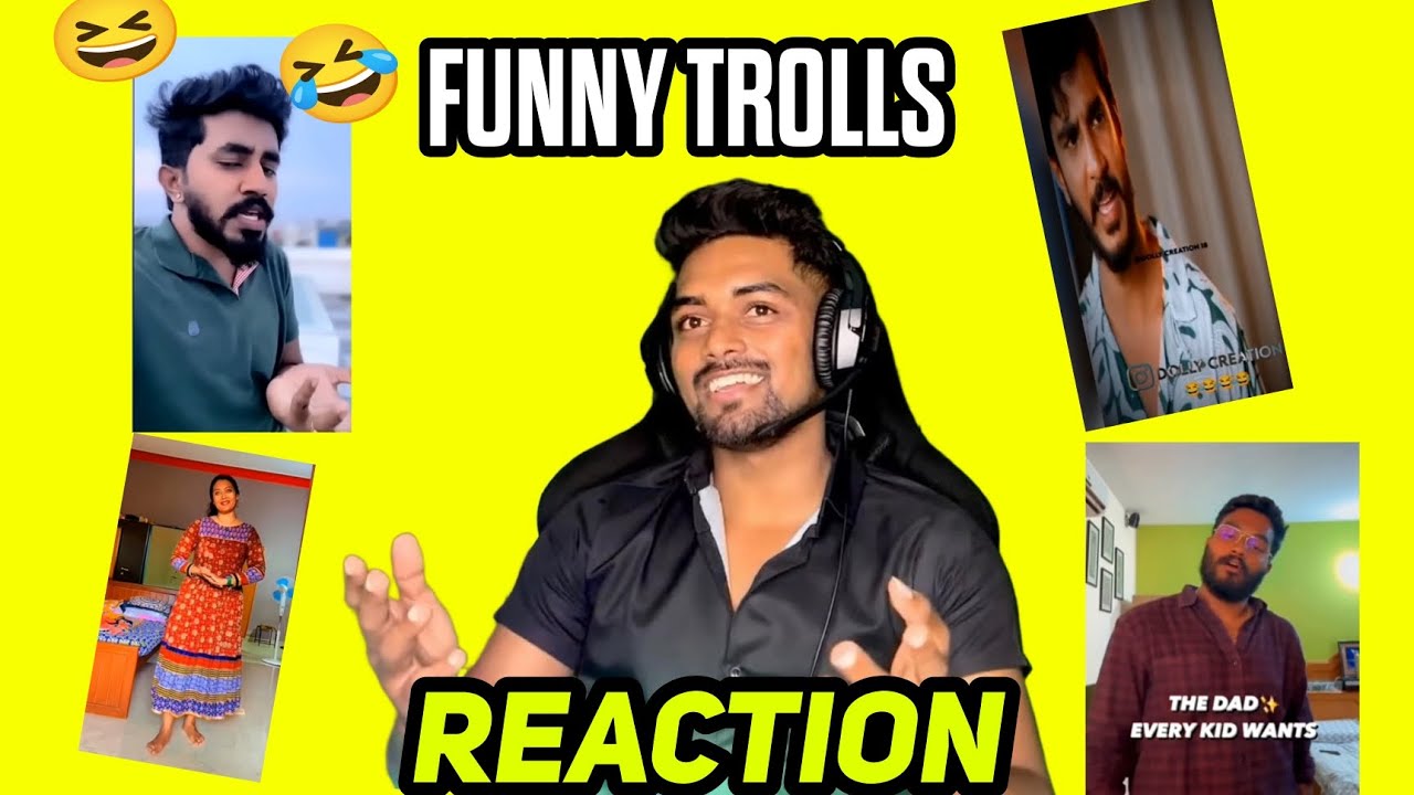 SNR FUNNY TROLLS REACTION VIDEO @SMRGAMING - YouTube