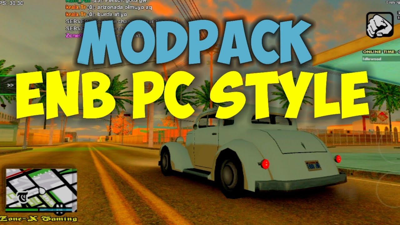 MODPACK ENB STYLE PC SAMP & GTA SA ANDROID GRAFIK HD ANTI LAG ANTI FC ...