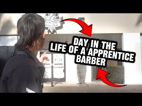 A Day in the Life of an Apprentice Barber 💈 ️ | Hustle, Skills & growth - YouTube