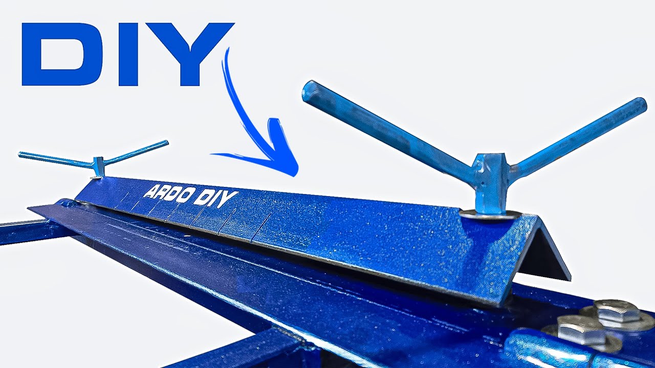 DIY Best Simplest Sheet Metal Bender YouTube