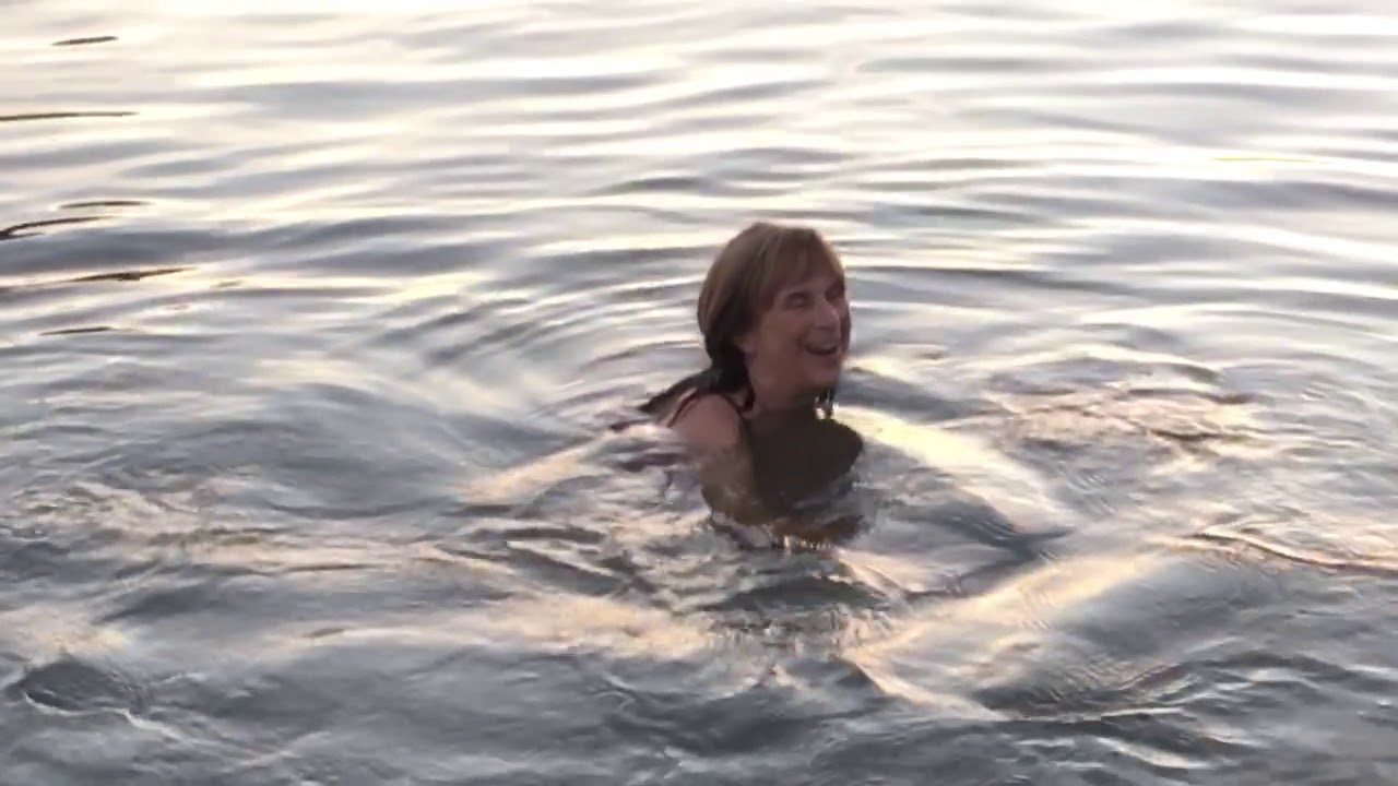 Swimming into the Sunset - YouTube