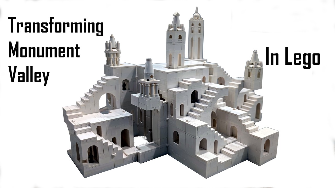 Monument Valley Meets MC Escher in Lego! - YouTube