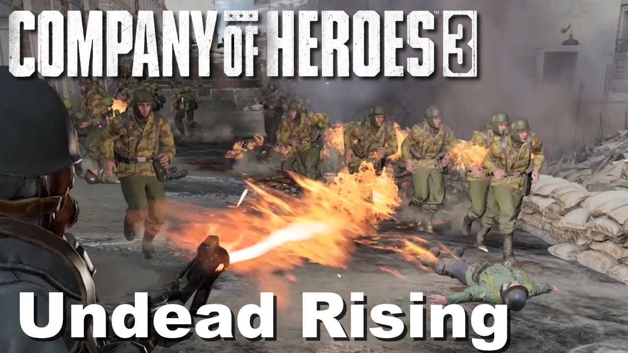 [Company of Heroes 3] Undead Rising (Zombie Mod) - YouTube