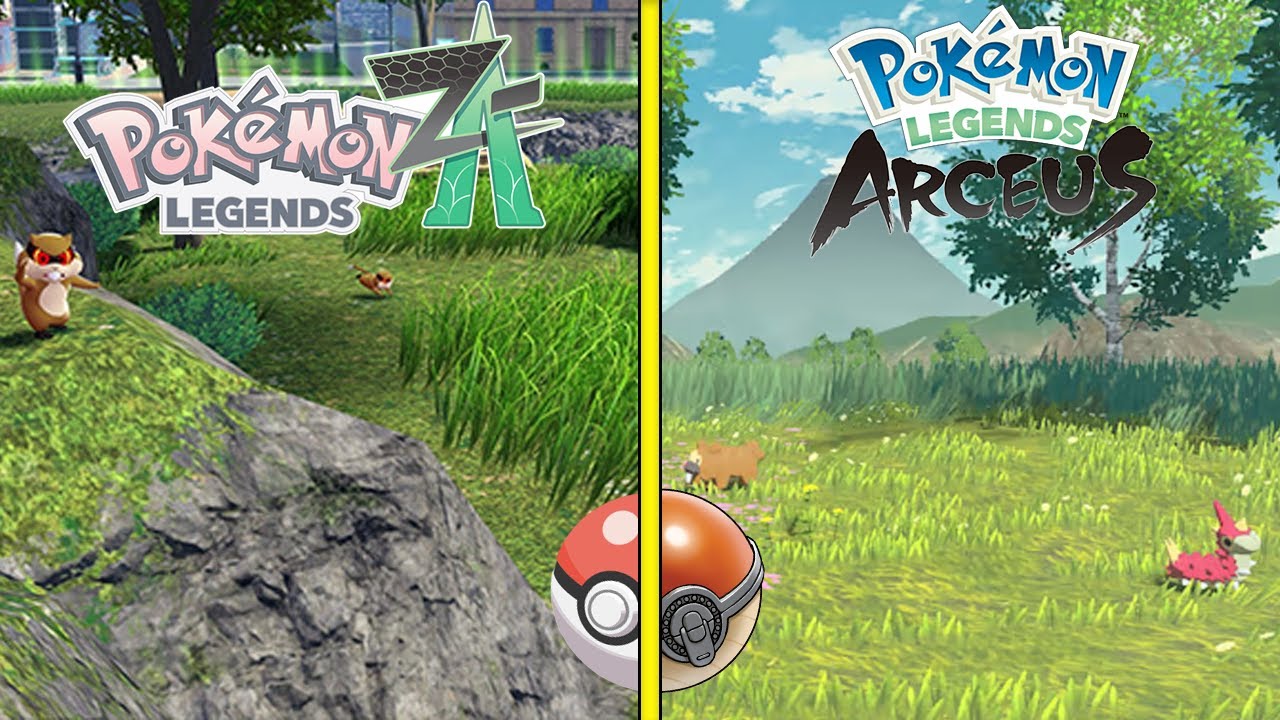 Pokémon Legends ZA vs Arceus – Which Has the Better Catching System ...
