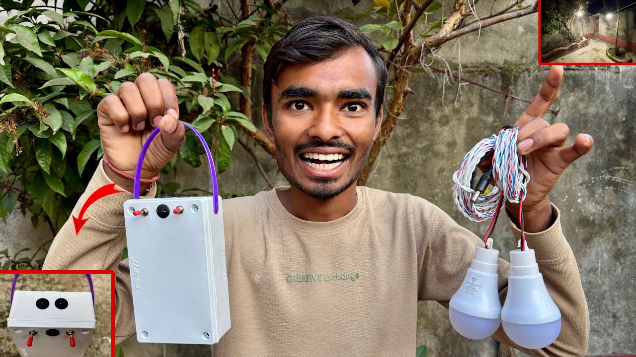 The Brightest All-In-One Light For Any Situation!! || HOW TO MAKE LIGHT ...