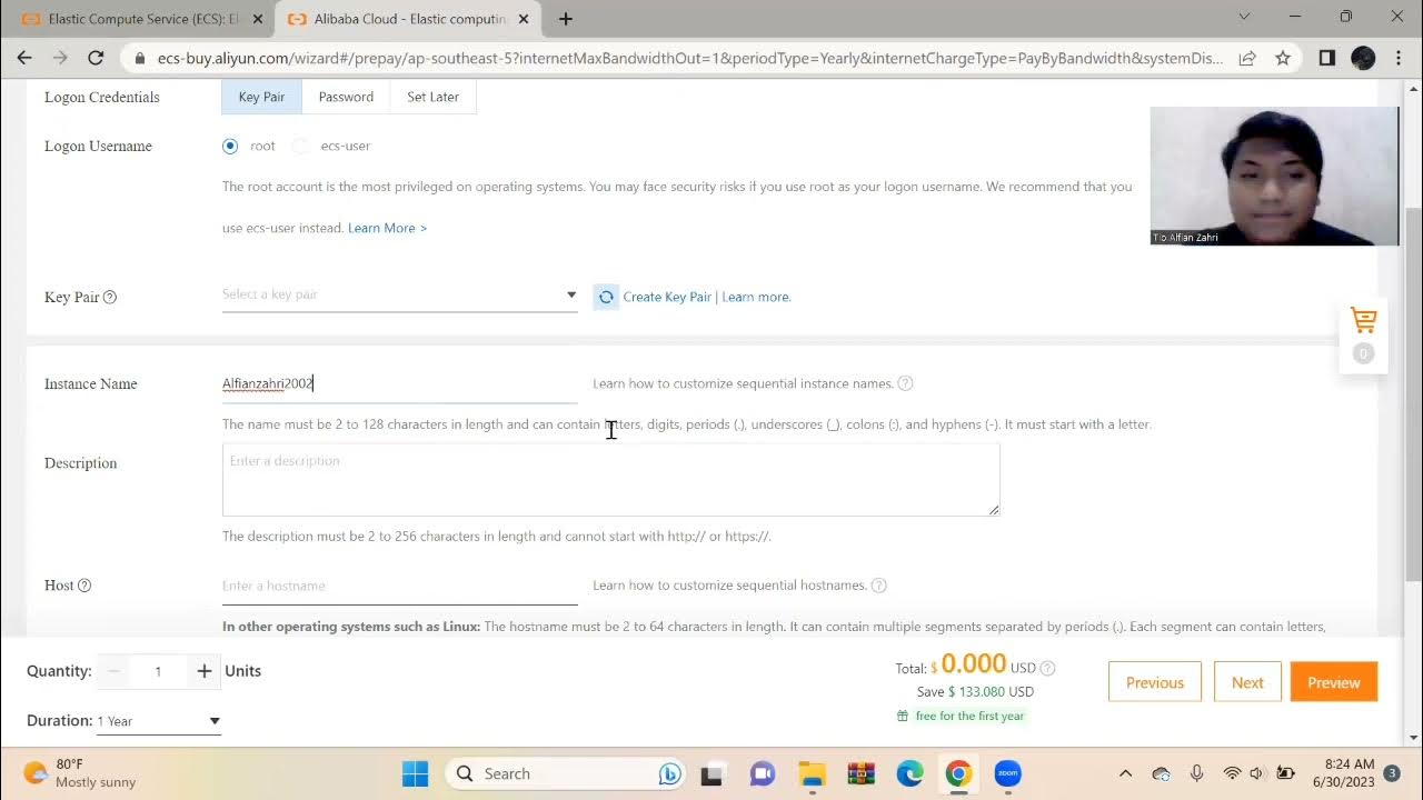 Alibaba Cloud for Students : Tutorial Membuat Instance ECS Alibaba ...
