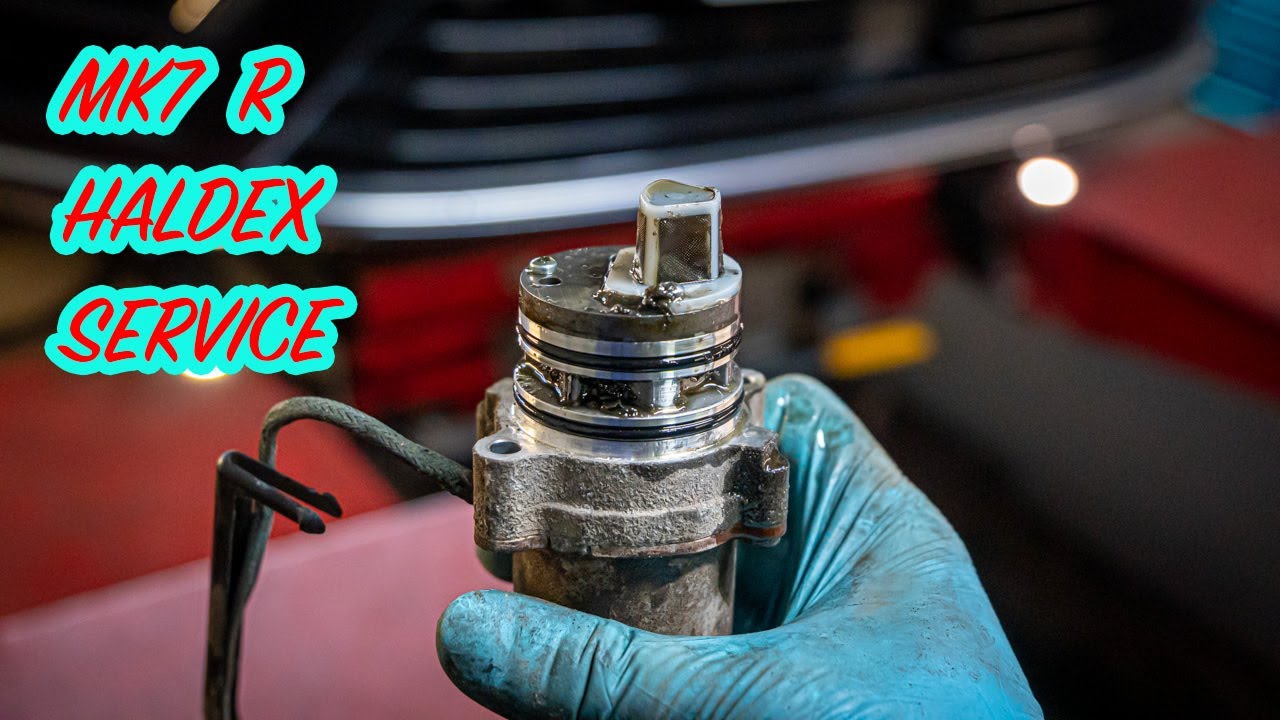 Vw Golf Mk7 R Haldex Service - YouTube