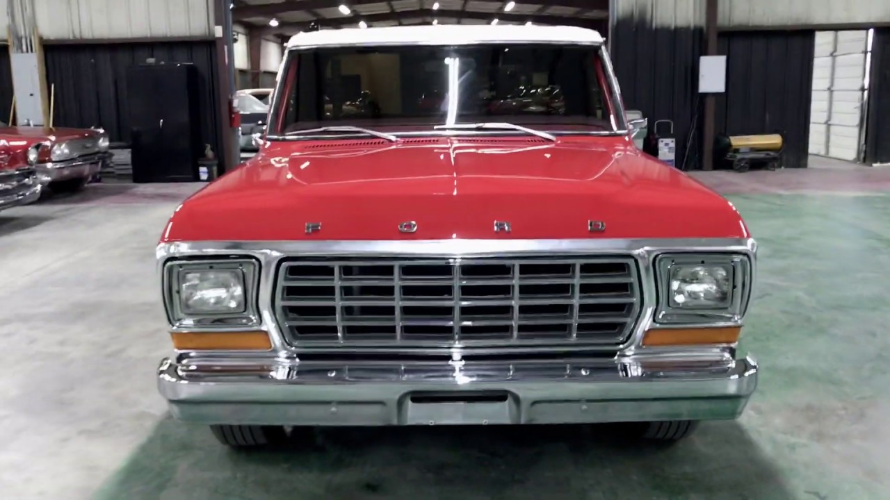 *SOLD* 1978 Ford F100 Ranger SWB Pickup 47k Actual Miles! #AH1332 - YouTube