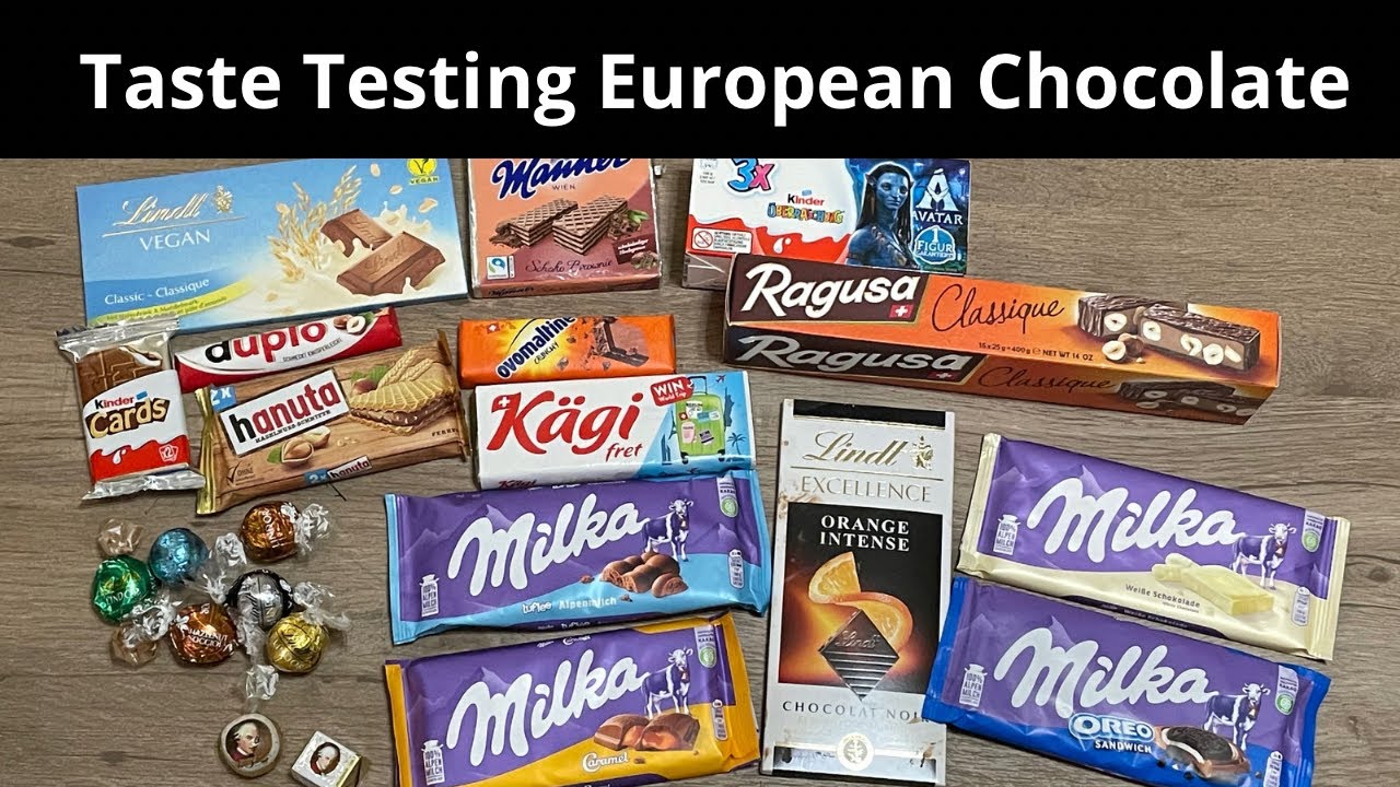 Trying Candy From Europe Taste Test - Remastered - YouTube