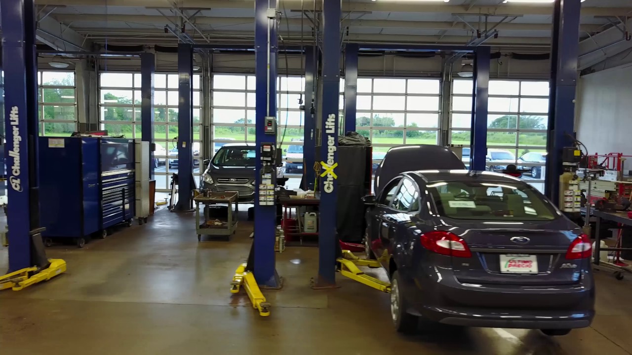 Braeger Ford aerial shoot - YouTube