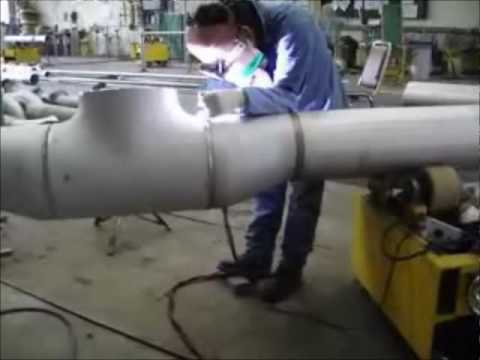 Sudura in argon (wig/tig) pe teava groasa de inox ( Romanian Welders ...