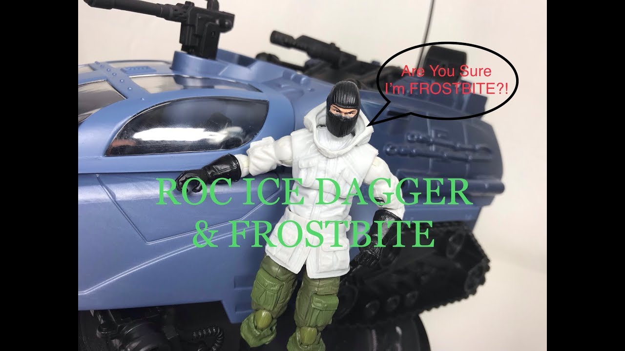 GI Joe Rise Of Cobra (ROC)- ICE DAGGER & Frostbite Review - YouTube