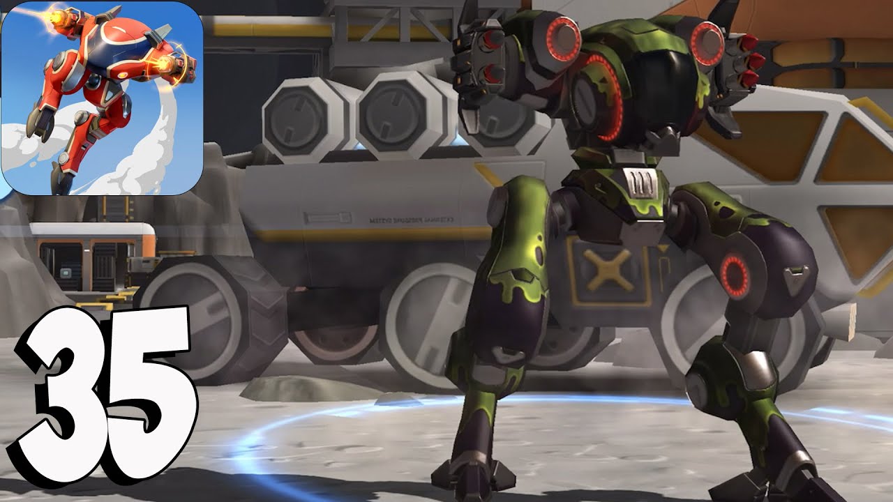 Mech Arena: Robot Showdown - Gameplay Walkthrough Part 35 - CHEETAH ...