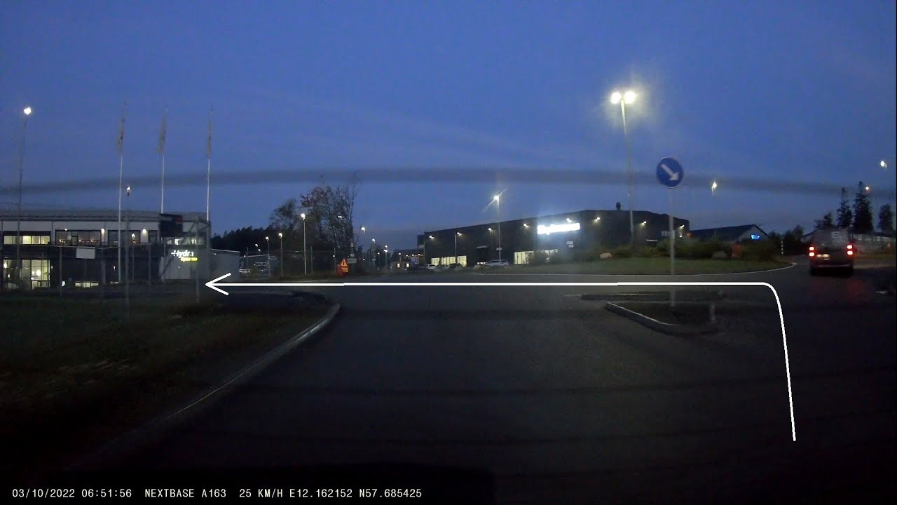 Sweden bad drivers & Driving fails #119 - illegal shortcut before a ...