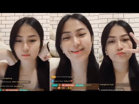 relax beauty face waching you with smile cute