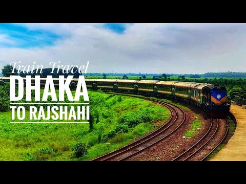 Dhaka To Rajshahi Travelling By Train || Window view of train from ...
