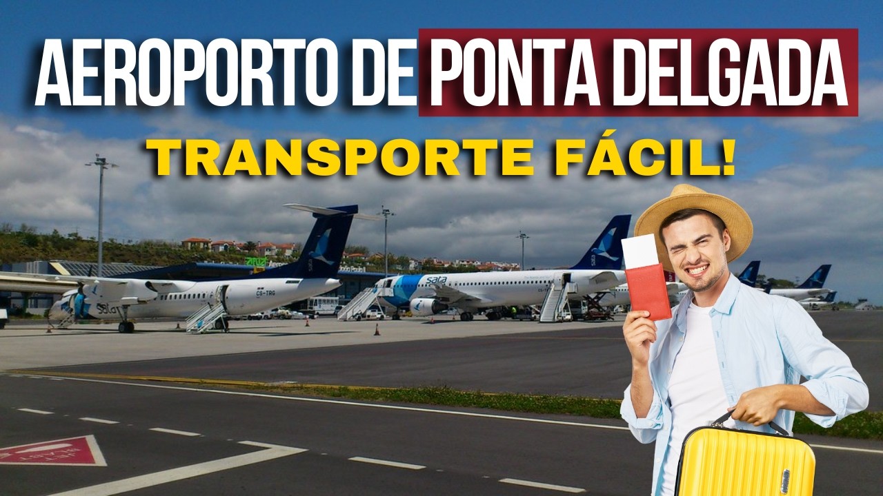 Como Sair Do Aeroporto De Ponta Delgada Portugal Youtube