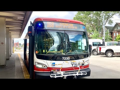 [New Bus] TTC 7230 New Flyer XDE40 Xcelsior 168 Symington First Time ...