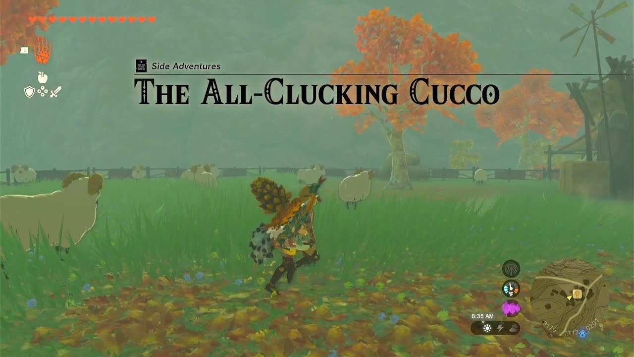 The All-Clucking Cucco Side Adventure | The Legend of Zelda Tears of ...