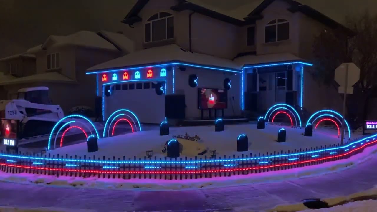 2022 Halloween - Spooky Scary Skeletons Light Show - YouTube