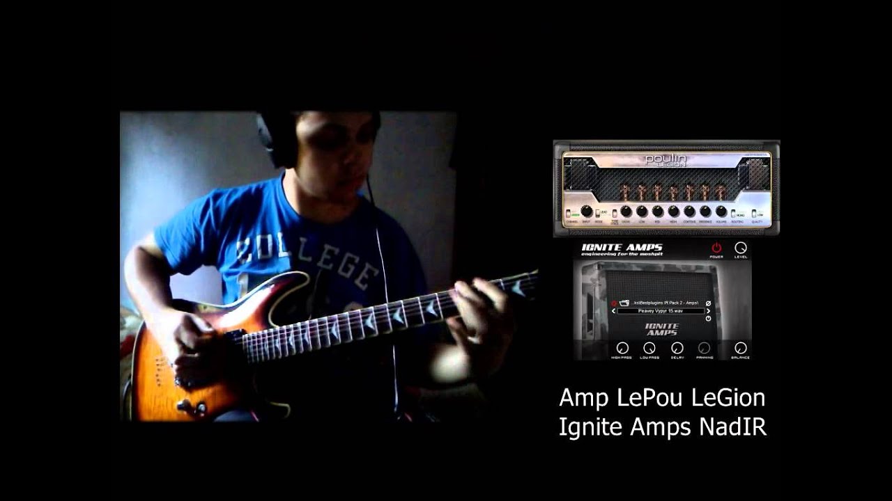 Free Guitar Amps VSTs - Metalcore Tone Test (LeGion, Le456, X50) - YouTube