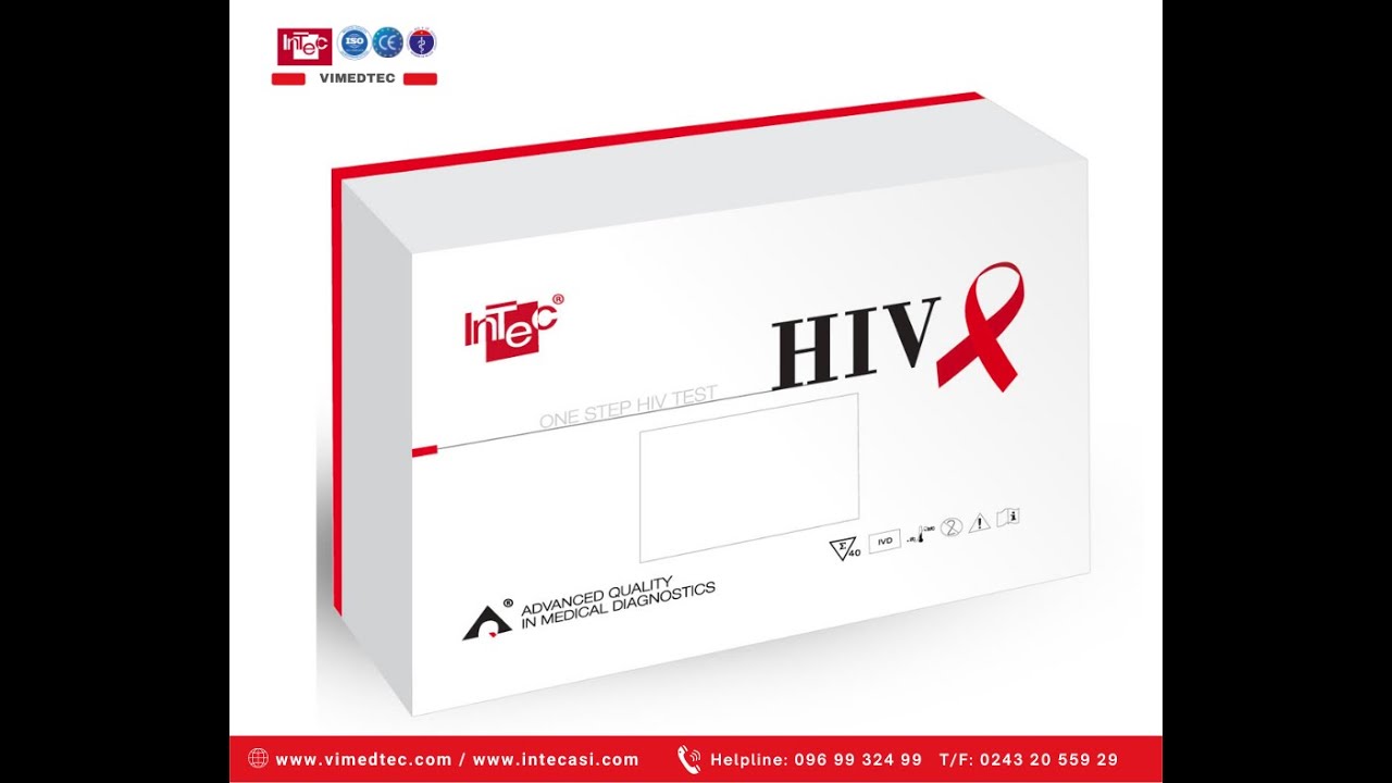 InTec Test Nhanh HIV Hướng Dẫn Sử Dụng - YouTube