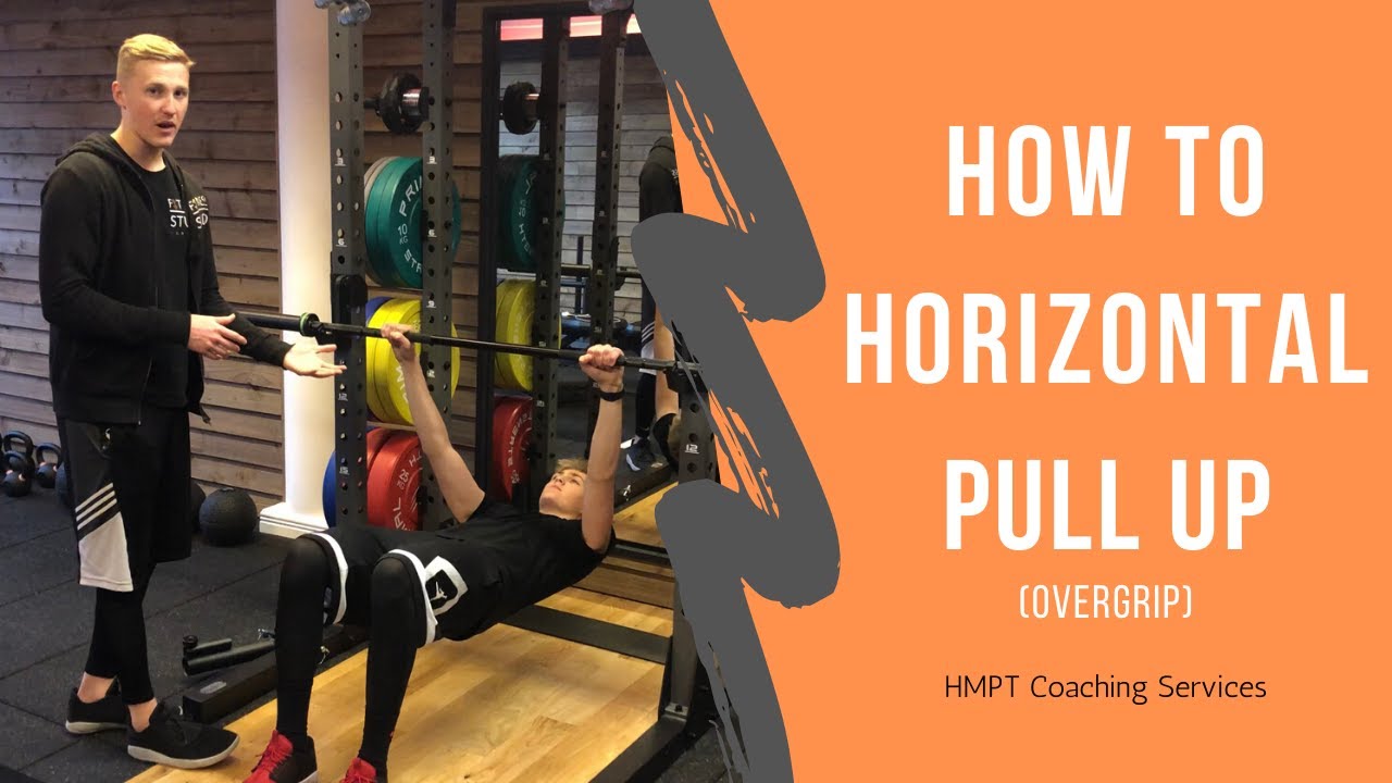 How To Horizontal Pull Up - YouTube