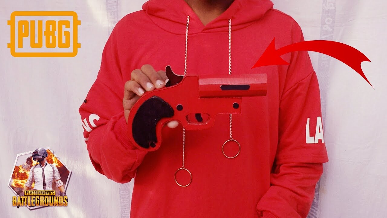 How to make FLARE GUN in PUBG From Cardboard DIY By Nice Gear - YouTube