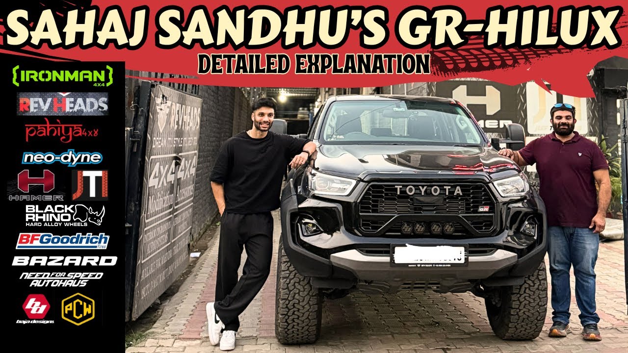 Track Truck GR Hilux Build for Sahaj Sandhu. All Technical Details—My Side of the Story # ...